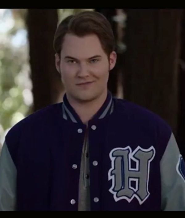 13 Reasons Why Justin Prentice Bryce Walker Letterman Jacket