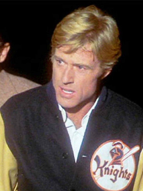 Roy Hobbs The Natural Jacket | Robert Redford Bomber Jacket