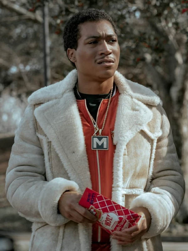 Black Mafia Family 2021 Meech Fur Shearling Coat - Movie Jackets
