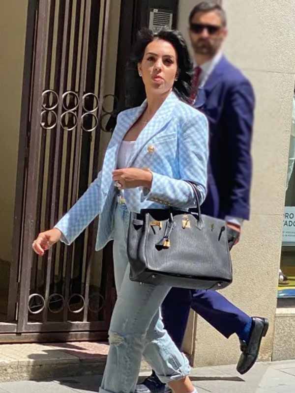 I Am Georgina 2022 Georgina Rodríguez Blue Coat